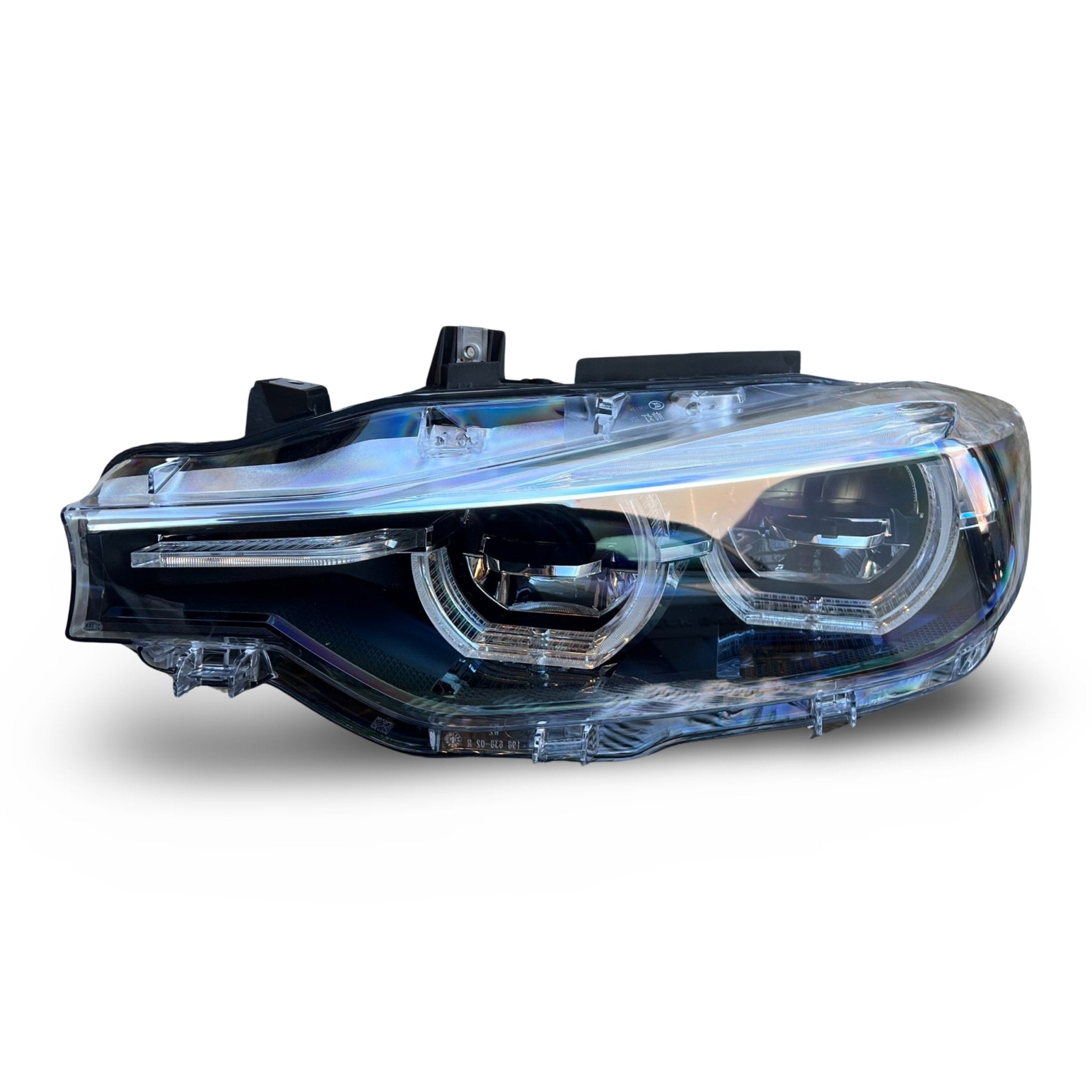 BMW 3 SERIES F30 F1 left side adaptive LED headlight LCI shadow editio ...