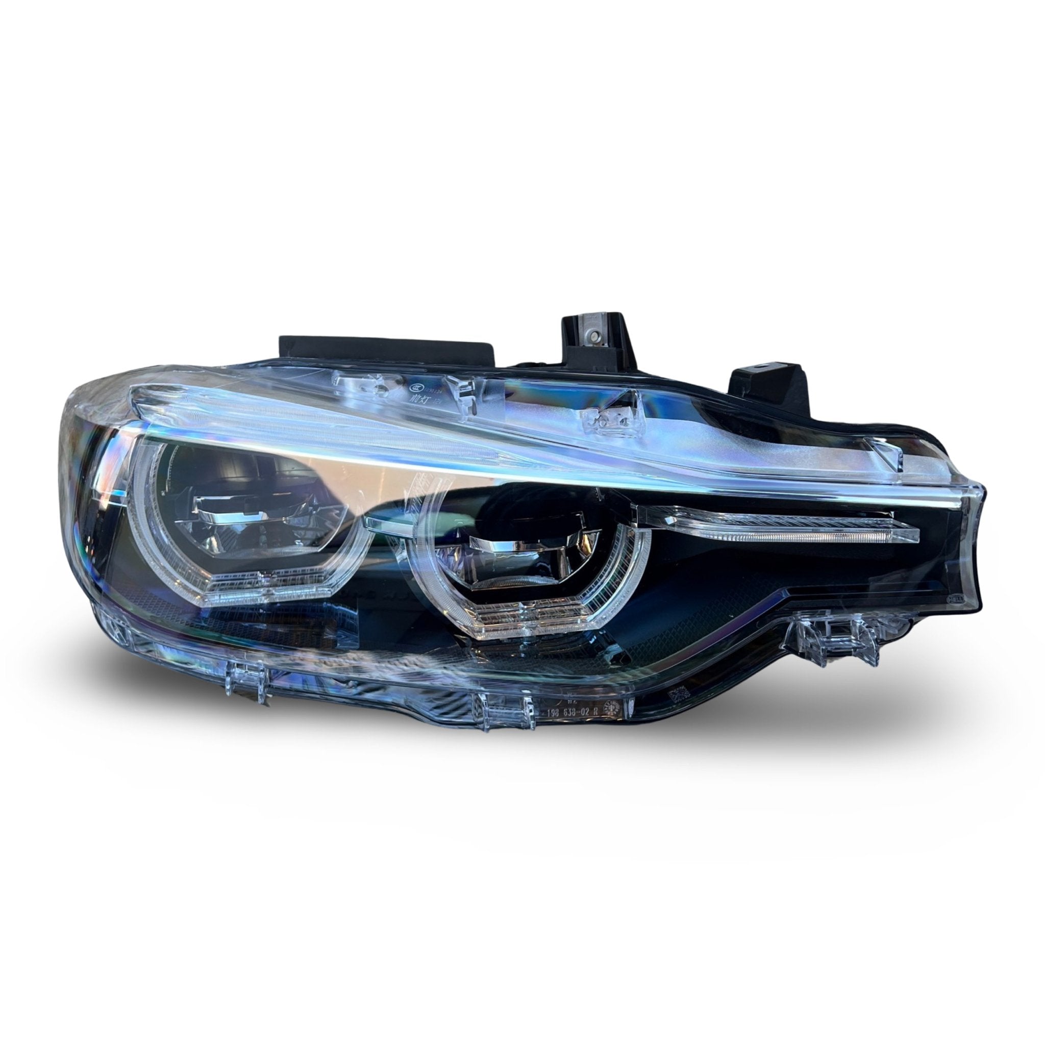 BMW 3 SERIES F30 F1 right side adaptive LED headlight LCI shadow editi ...
