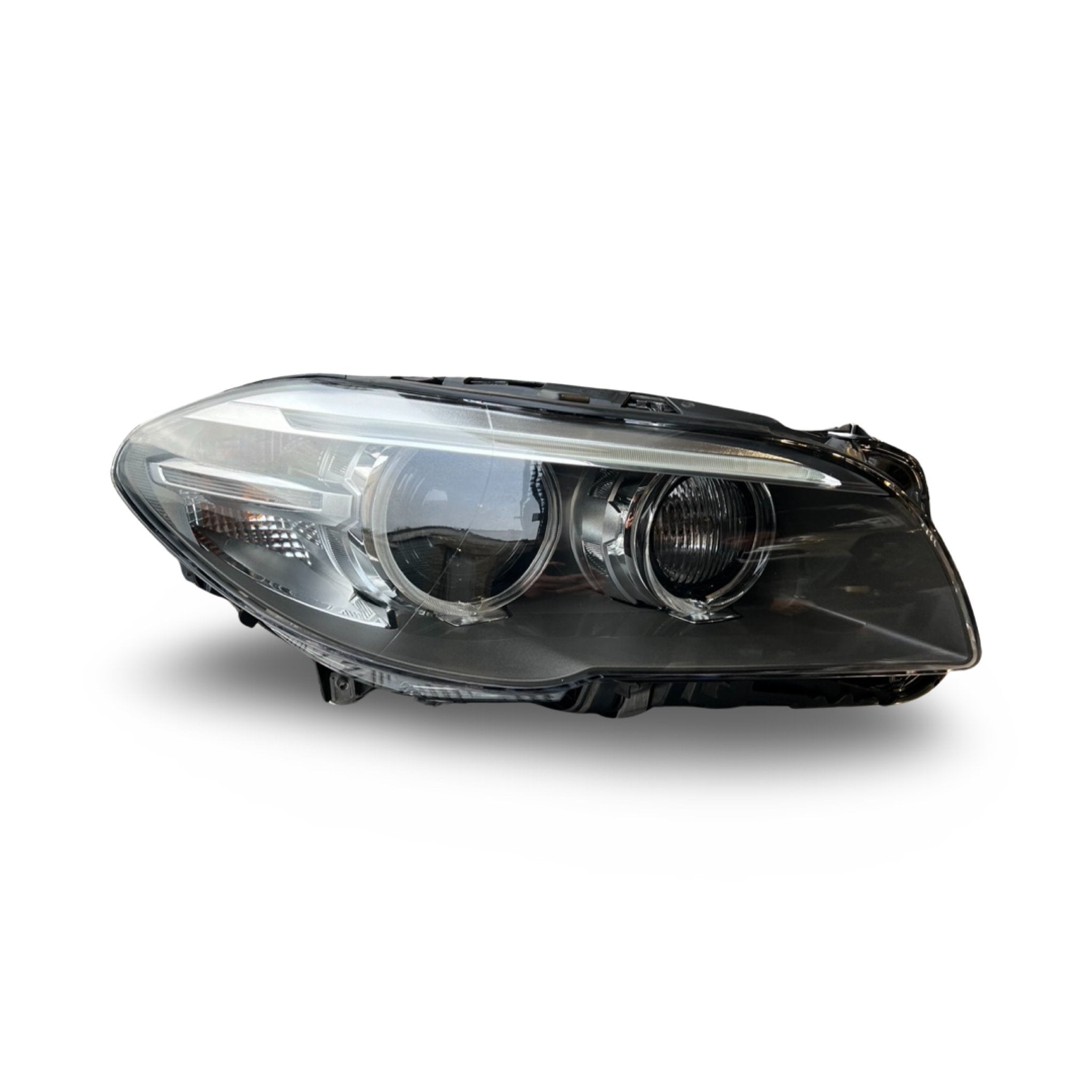 BMW 5 SERIES F10 F11 right side headlight adaptive xenon LCI 7343910 ...