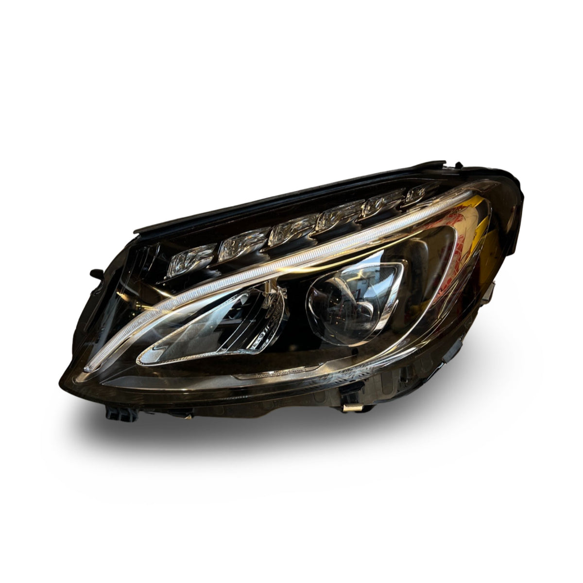MERCEDES C CLASS W205 left headlight static LED A2059067503 – GERMAN PARTS