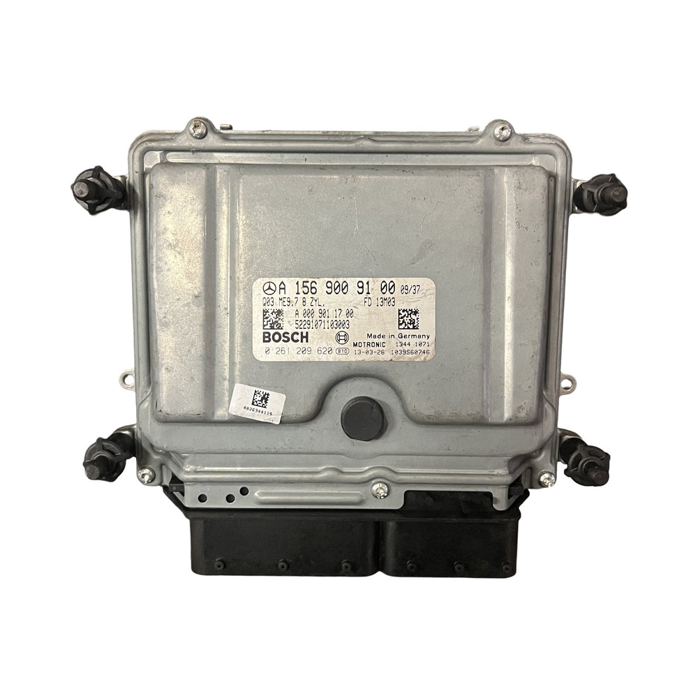 Mercedes C63 AMG W204 457HP M156.985 Engine Unit ECU A1569009100 Autom ...